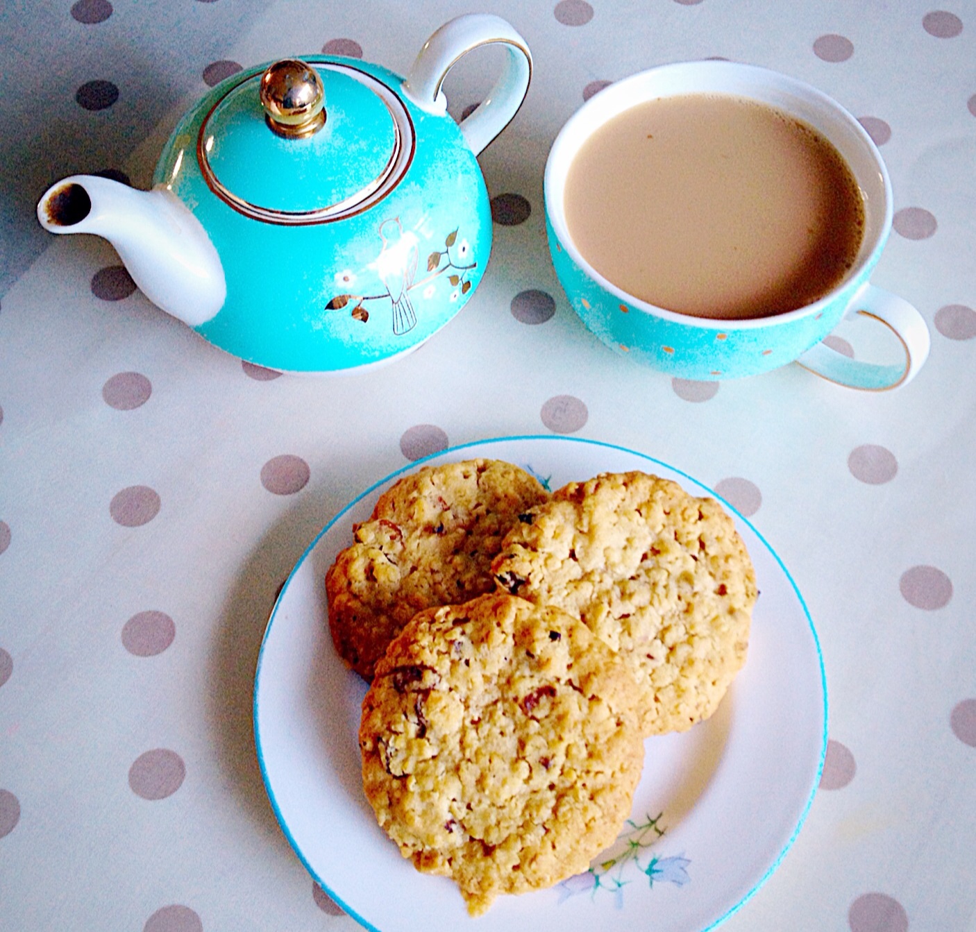Apricot Oat Crumble Cookies - Feasting Is Fun