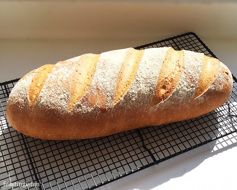 Large White Bloomer - Feasting Is Fun