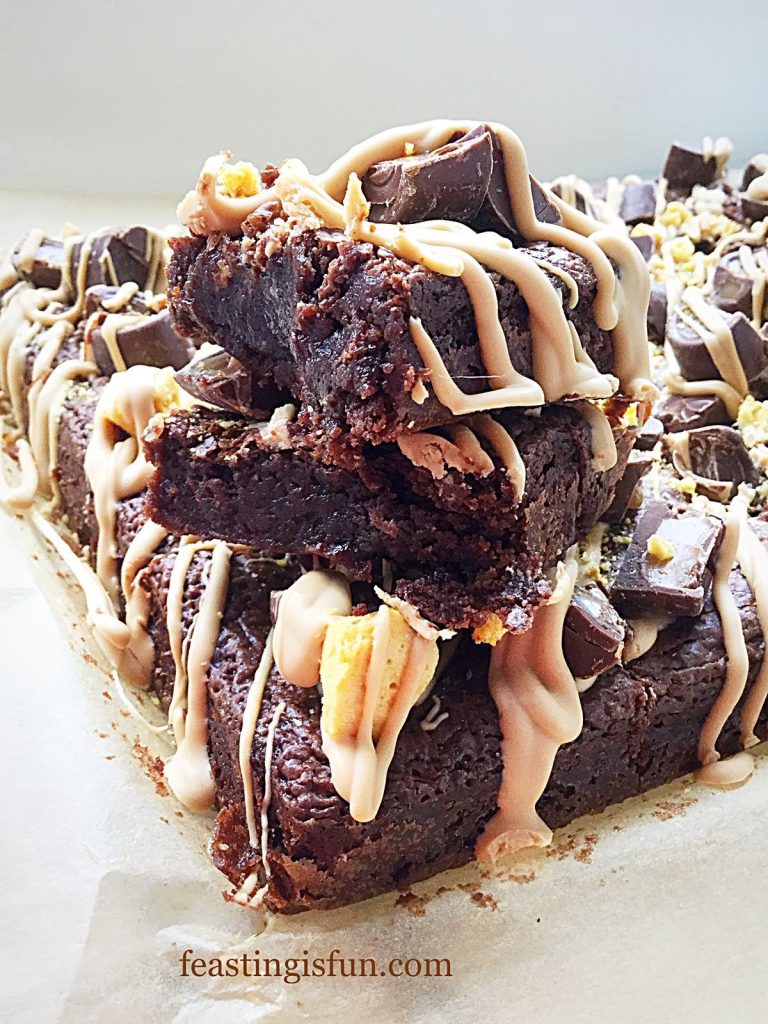 Chocolate Sparkle Cake - Feasting Is Fun