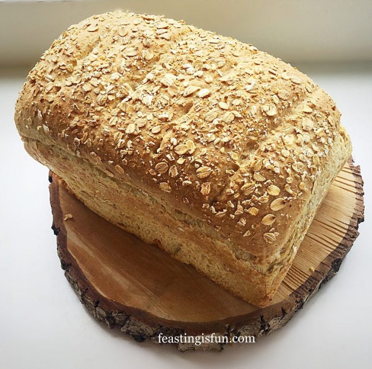 Farmhouse White Loaf - Feasting Is Fun