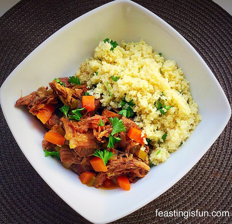 Lime Couscous - Feasting Is Fun