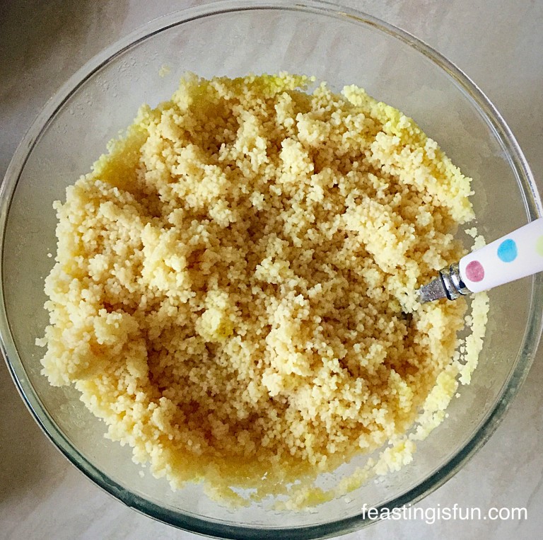 Lime Couscous - Feasting Is Fun