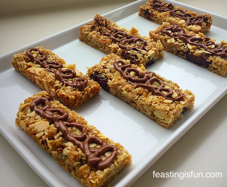 Date Ginger Iced Buns - Feasting Is Fun