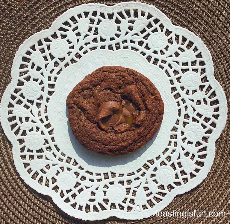 Rolo Chocolate Cookies - Feasting Is Fun