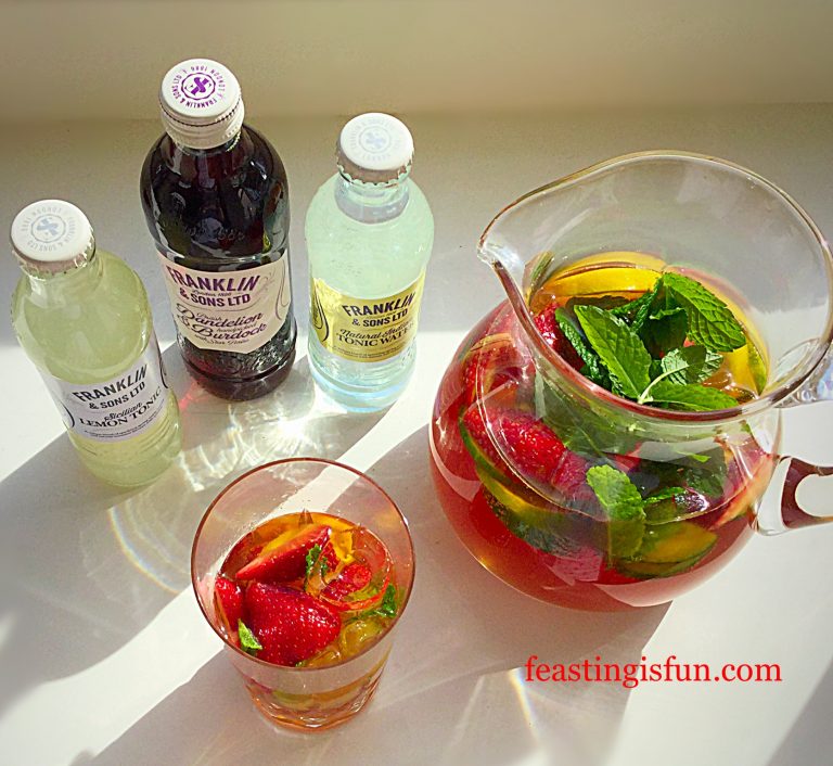 Franklins Fruity Summer Drink - Feasting Is Fun