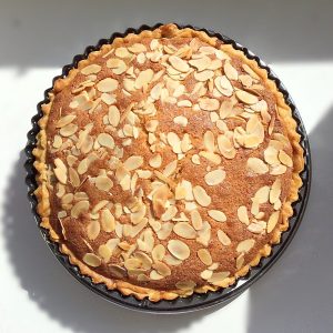 Iced Bakewell Tart - Feasting Is Fun